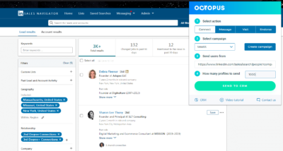 Octopus for LinkedIn: How it Works - Octopus CRM