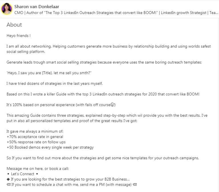 LinkedIn Summary: Examples and Writing Tips - Octopus CRM