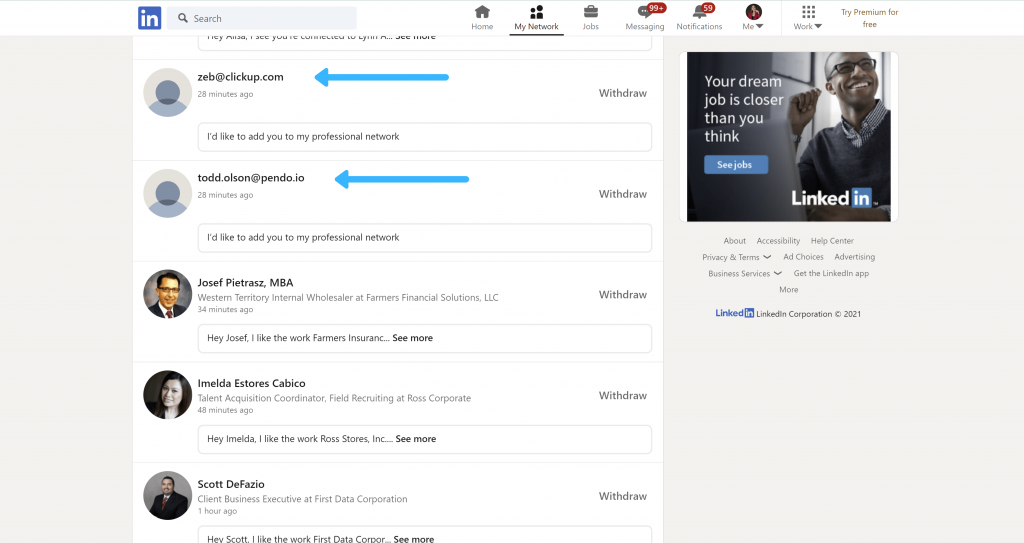 How to Send Connection Requests by Email with Octopus - Octopus CRM