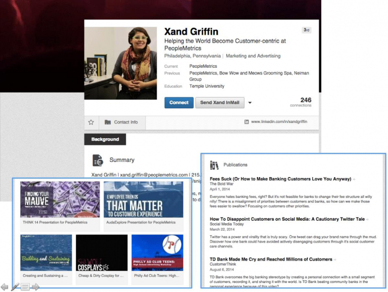 How to Create & Add a Portfolio to LinkedIn - Octopus CRM