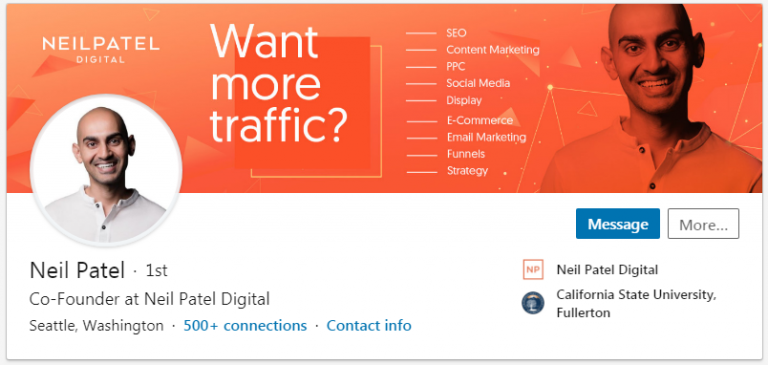 LinkedIn Background Image Tips [+5 Examples] - Octopus CRM