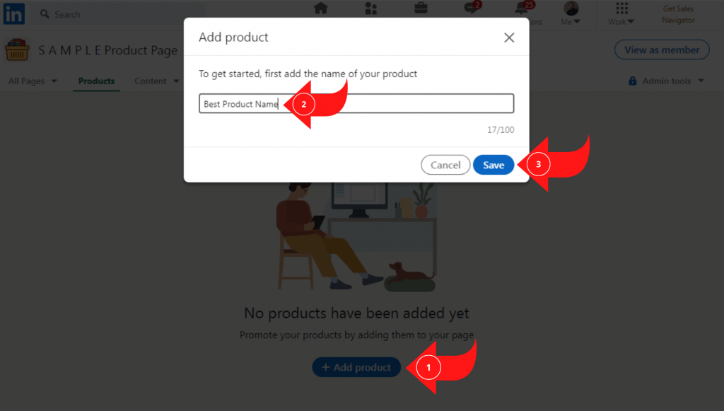 LinkedIn Product Pages for Lead Generation - Octopus CRM
