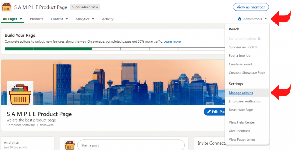 LinkedIn Product Pages for Lead Generation - Octopus CRM