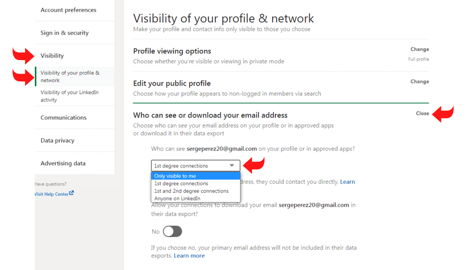 Add Or Change Your Email Address On LinkedIn Octopus CRM add-or-change-your-email-address-on-linkedin-octopus-crm