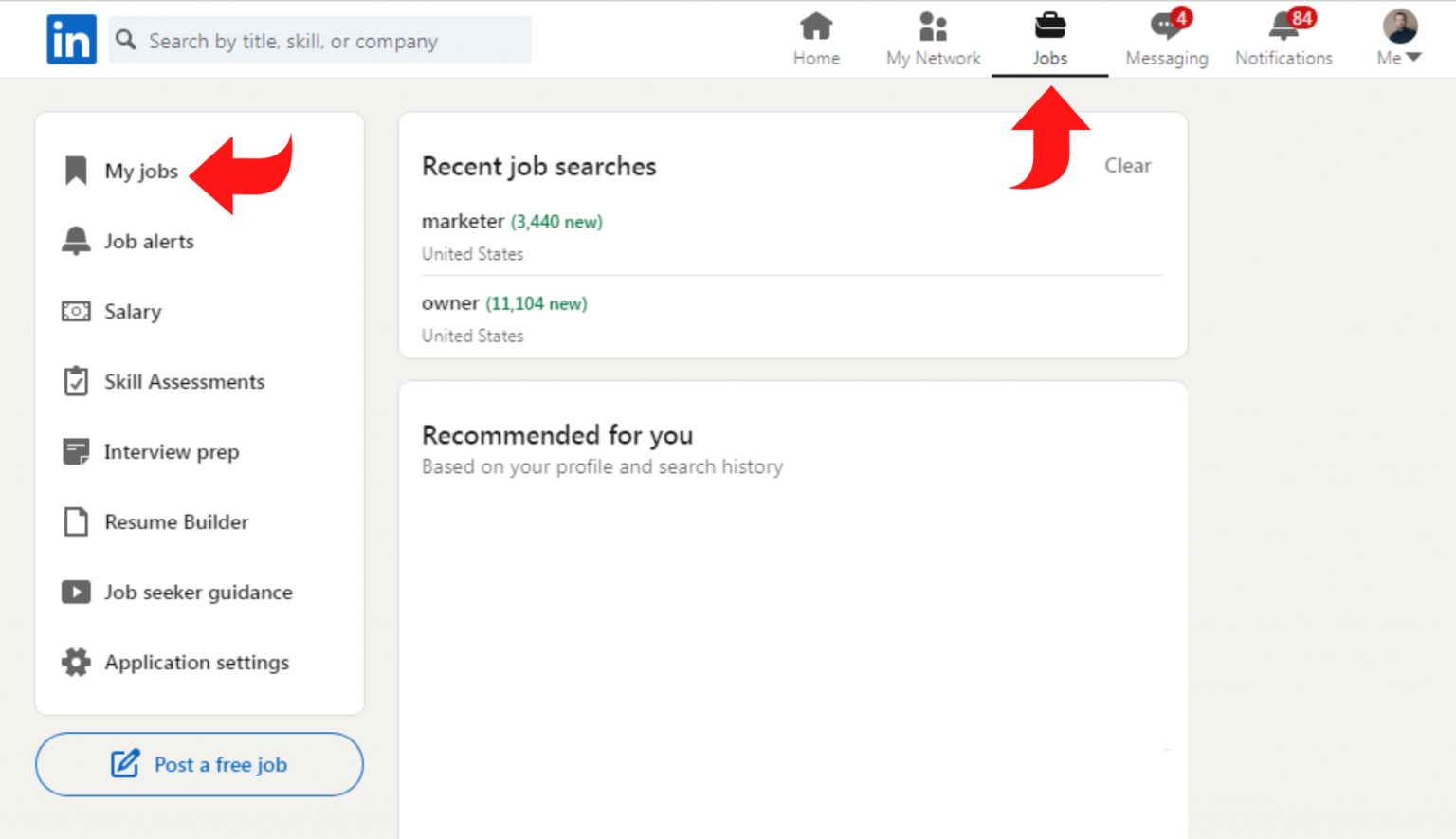 How to Find Saved Jobs on LinkedIn - Octopus CRM