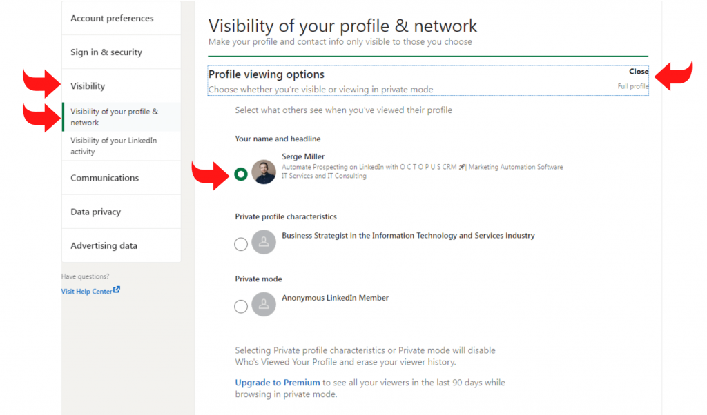 How to Find Who Viewed My LinkedIn Profile - Octopus CRM