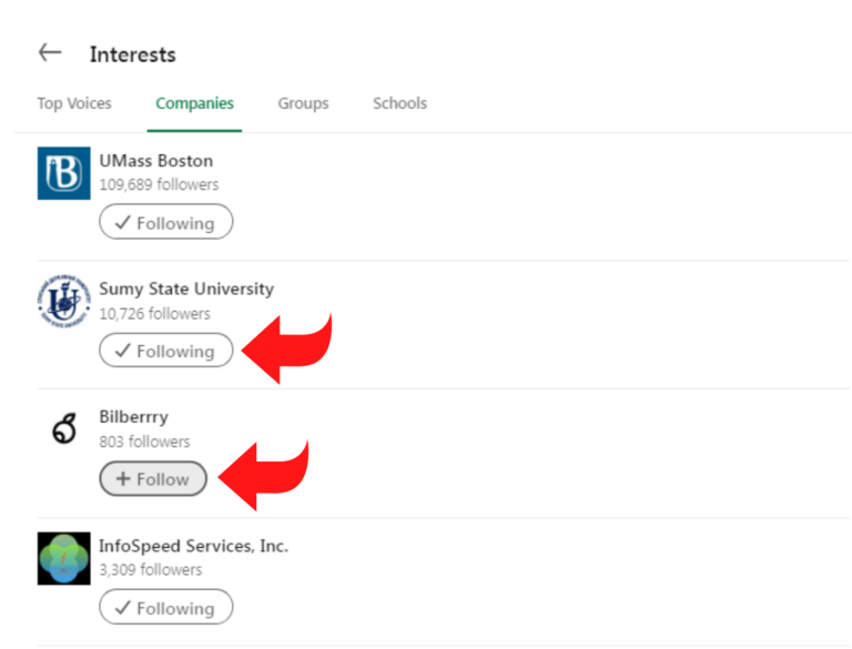 Interests on LinkedIn [How to Add and Edit] - Octopus CRM