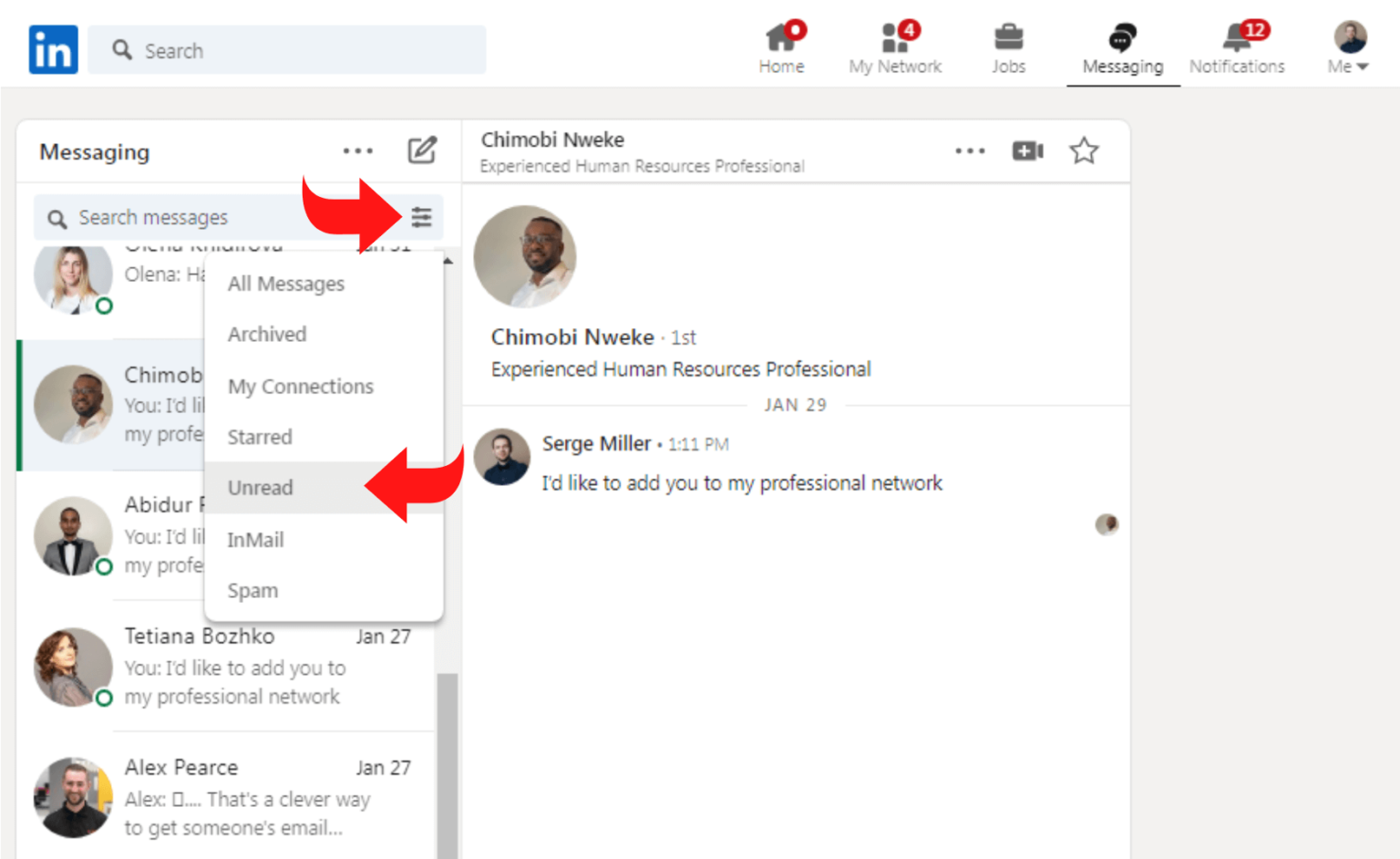 LinkedIn Inbox Management: Organize Your Messages On LinkedIn - Octopus CRM